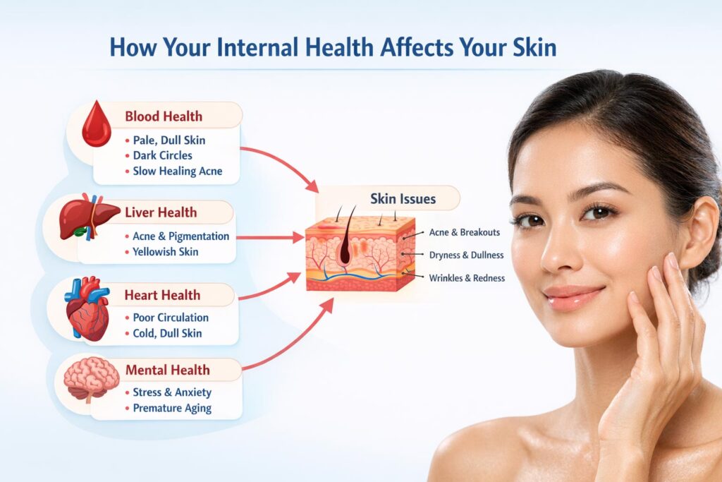 Your Skin Reveals Your Internal Health | Christell Life Blog